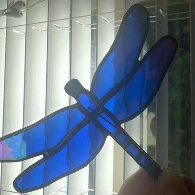 Handmade Stained Glass Devil Homemade Stain Glass Halloween Seasonal ...