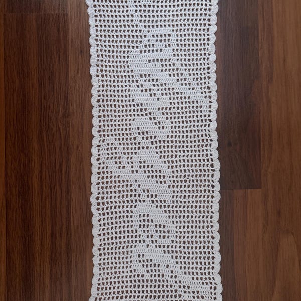 Angel Filet Crochet Tapestry Pattern (PATTERN ONLY) - Etsy