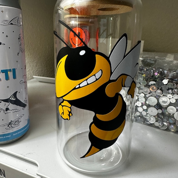 Hornet Bee Mascot SVG & JPEG Instant Download Digital Download File ...