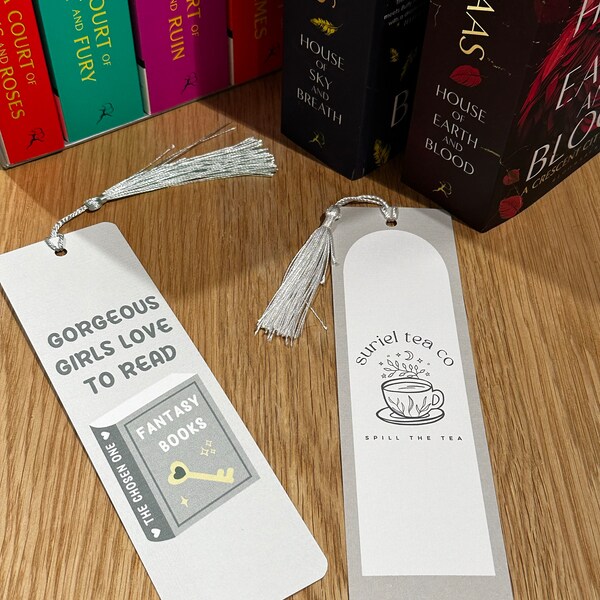 TBR Bookmark | Storybook Bookmarks | YA Fantasy Reader | Spicy Romance ...