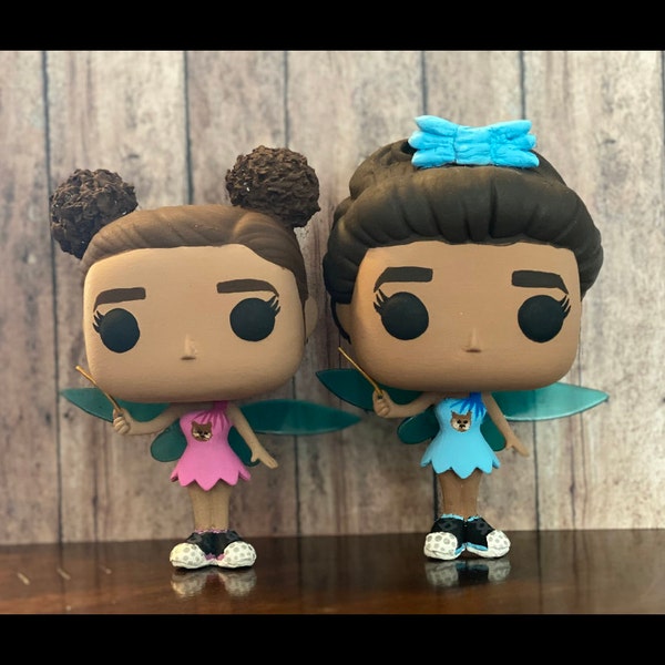 Two Custom Pop Figures + Custom Pop Box, Wedding Cake Toppers ...