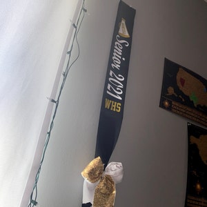 Volleyball SENIOR SASH Senior Sash Soccer Sash Color Guard | Etsy