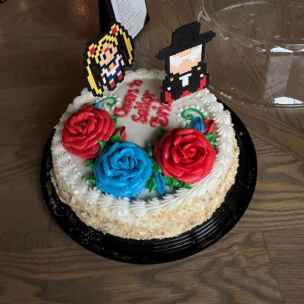 Link and Zelda Wedding Cake Topper Legend of Zelda Wedding Cake Topper ...