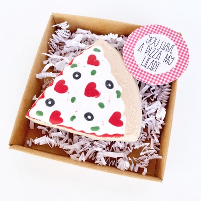 Printable Valentine's Day You Have a Pizza My Heart Valentine's Tag ...