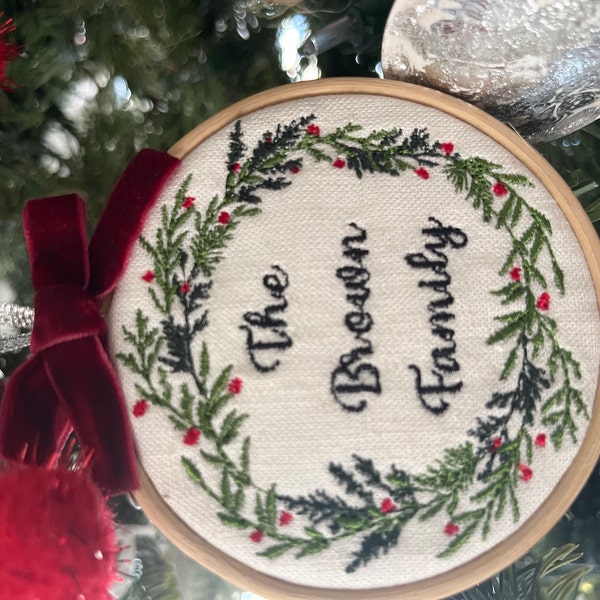 Embroidered Bible Verse - Etsy