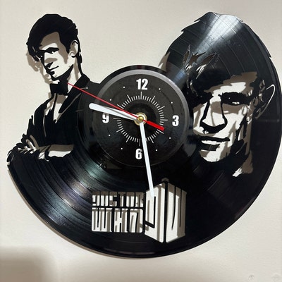Police Car Vinyl Record Large Wall Clock Gift for Police Officer ...