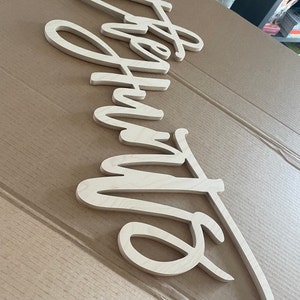 Stacked Custom Name Sign First & Middle Name Sign Wood Name - Etsy