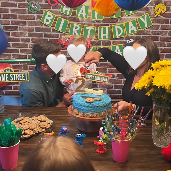 Happy Birthday Street Sign Personalized Happy Birthday Cake Topper ...