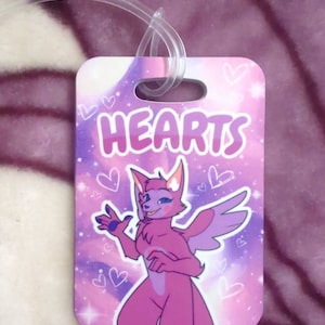 Consent Custom Fursuit Badge Tags Custom Text Furry Badge Commission ...