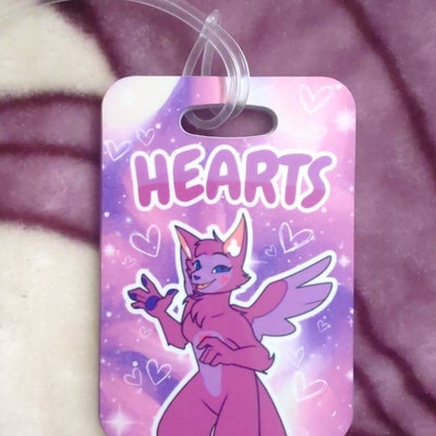 Consent Custom Fursuit Badge Tags Custom Text Furry Badge Commission ...