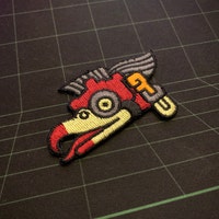 Large 8.5 Ollin Patch Olin Aztec Day Sign for Movement - Etsy Canada