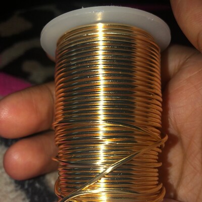 Beadsmith Wire: Gold, Silver, and Copper Wire Lacquered Tarnish ...