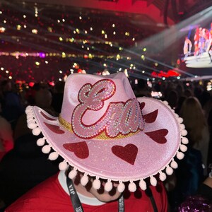 Rodeo Queen Beaded Fringe Cowboy Hat Red Stetson Hat Festival Hat ...