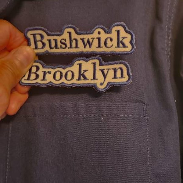 Personalized Iron on Name Patch, Custom Patch Embroidery, Sew On/iron ...