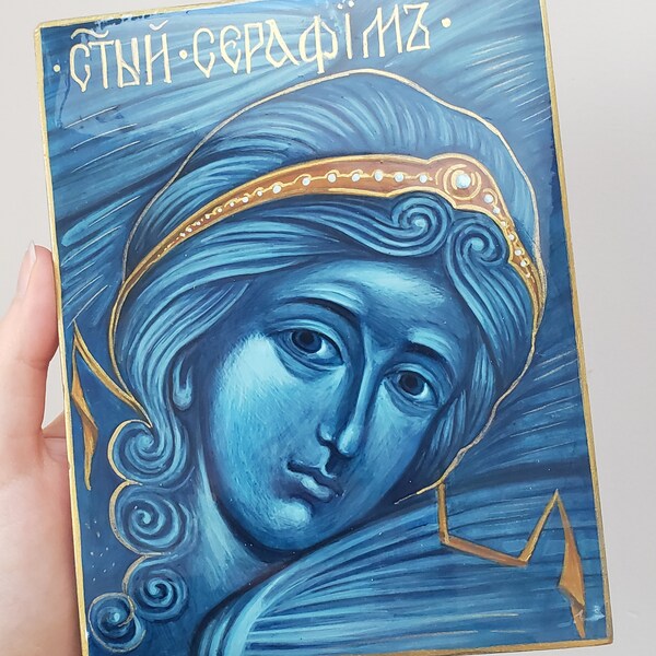 Hand-painted Icon of Saint Ionah - Jonah the Son of Amittai or Jonas - Etsy
