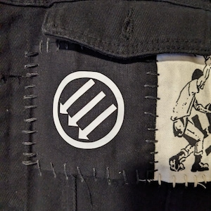 Crust Punk Pants Crust Patch Pants Custom Made Punk Pants With Patches ...