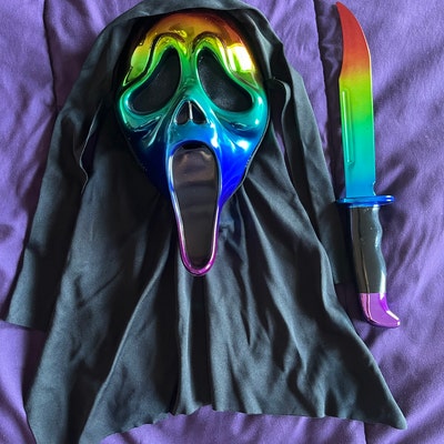 Green Mirror Scream Ghostface Mask - Etsy