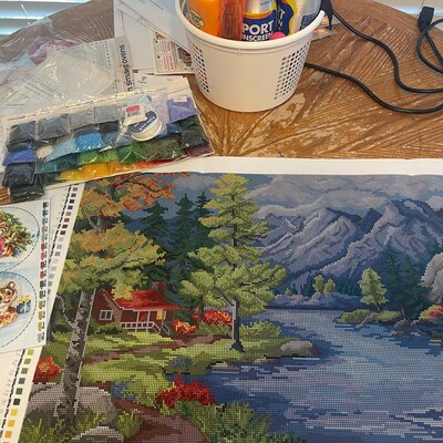 The Last Supper Large DIY Bead Embroidery Craft Kit Religious - Etsy