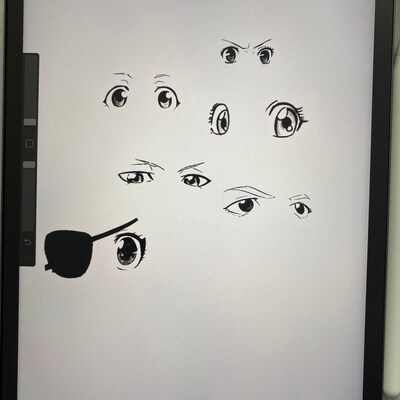 108 Procreate Anime Chibi Costume Stamps Mega Bundle. Manga Kawaii SD ...