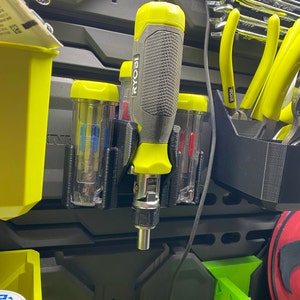 Large Ryobi Charger Holder for Ryobi Link Wall Rail Garage Tool Storage ...