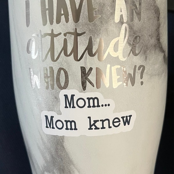 Custom Text Sticker | Build Your Own Sticker | Personalized Quotes ...