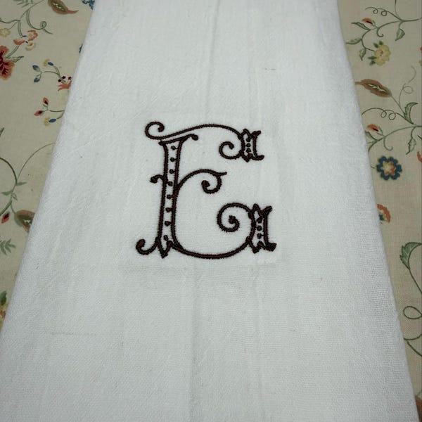 Fancy Embroidery Font, Machine Embroidery Design File for Instant ...