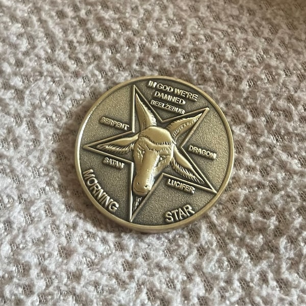 Best Seller: LUCIFER COIN, Morningstar TV Hit Series 1 1/4" , Highest ...