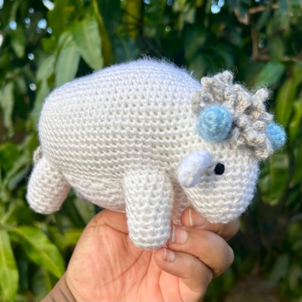 Amigurumi Bison Pattern Crochet Buffalo Pattern - Etsy