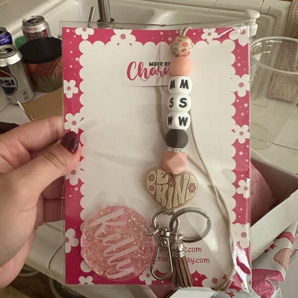 Social Worker Lanyard| Licensed Social Worker Lanyard, BSW Lanyard, MSW ...