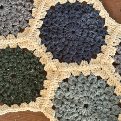 PATTERN Pixel Perfect Shawl Pattern Crochet Fade Granny Square Wrap ...