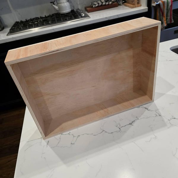 Nesting Cubes, Unfinished Space Saving Wood Craft Nesting Cube Boxes ...