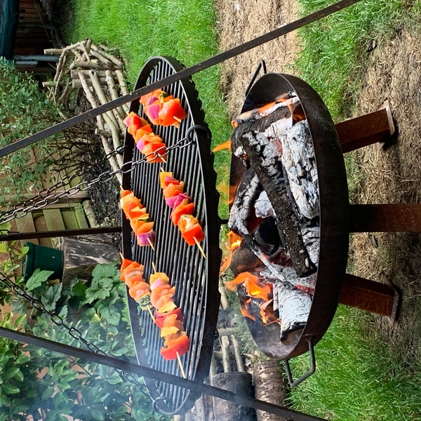 Forged Campfire Cooking Trivet - Etsy