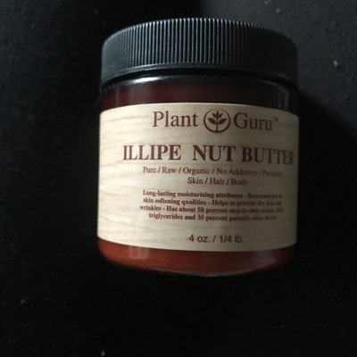 Illipe Nut Body Butter 100% Pure Raw Fresh Natural Cold Pressed. Skin ...