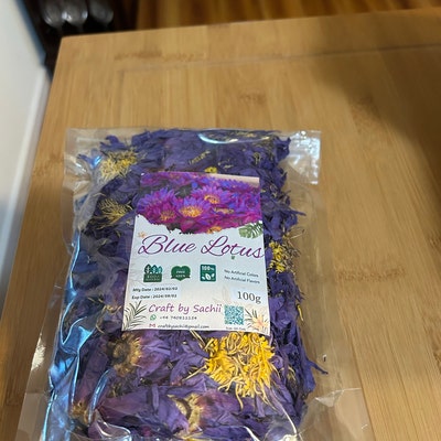 1000g Premium Organic Dried Blue Lotus Flowers Blue Tea Herbal Tea ...