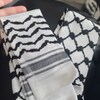 Authentic Palestinian Keffiyeh Shemagh, High Quality Hadab Hand-tied by ...