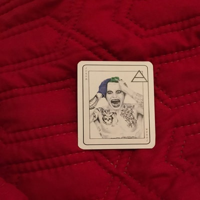 Jared Leto Joker Card - Etsy