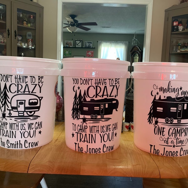 Fishing Bucket Decal Only - Etsy