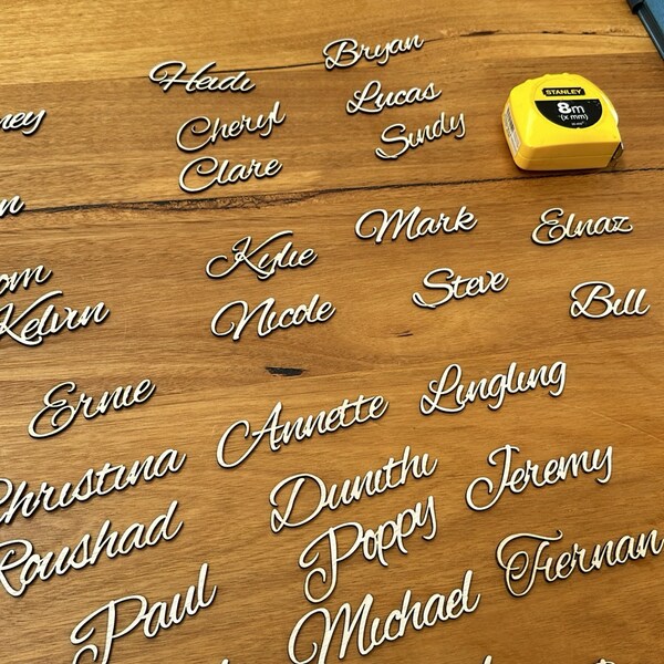 Wooden Wedding Menu Personalized Laser Engraved Table Sign, Wedding ...