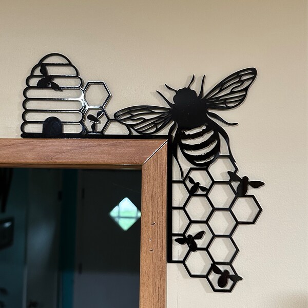 Bee Door Decoration (new Acrylic Material) - Etsy
