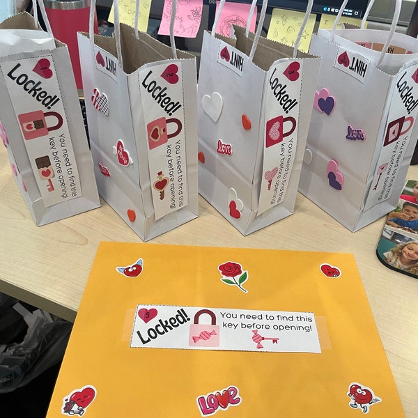 Valentine's Day Escape Room: Printable Kids & Family Game (PDF) - Etsy