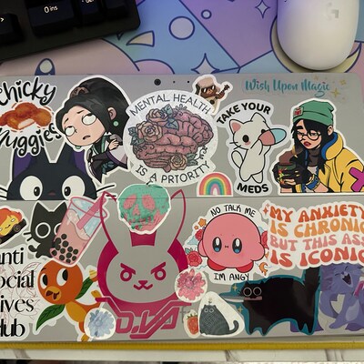 Figment Floral Sticker Figgy Flower & Garden Disney Inspired Epcot ...