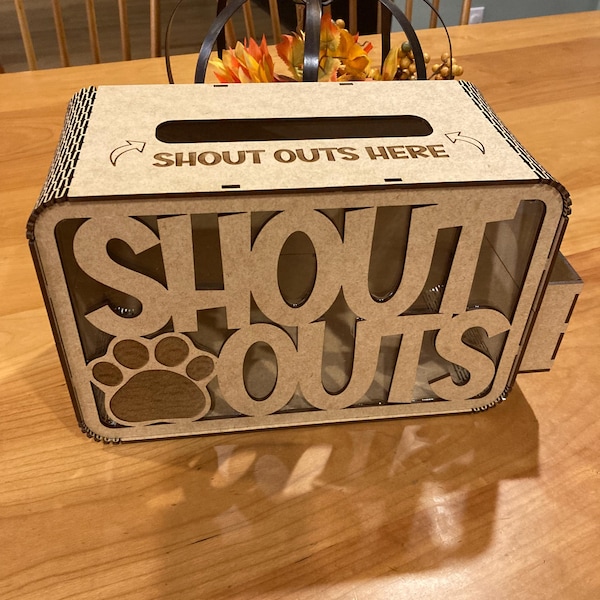 Lasercut Library Book Suggestion Box - Etsy
