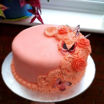 Cakeshop 12 X PRE-CUT Light Pink Butterfly Edible Cake Toppers BT069 - Etsy