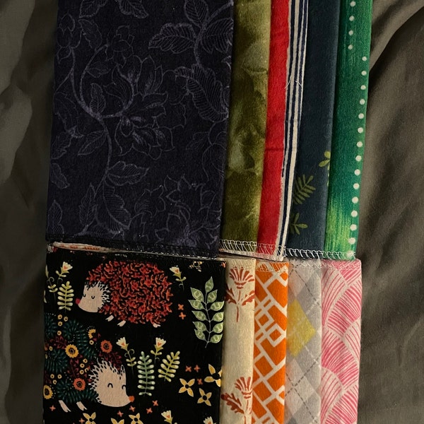Handkerchief Mens Hanks 100 Cotton Flannel Mens Handkerchief EDC Hank ...