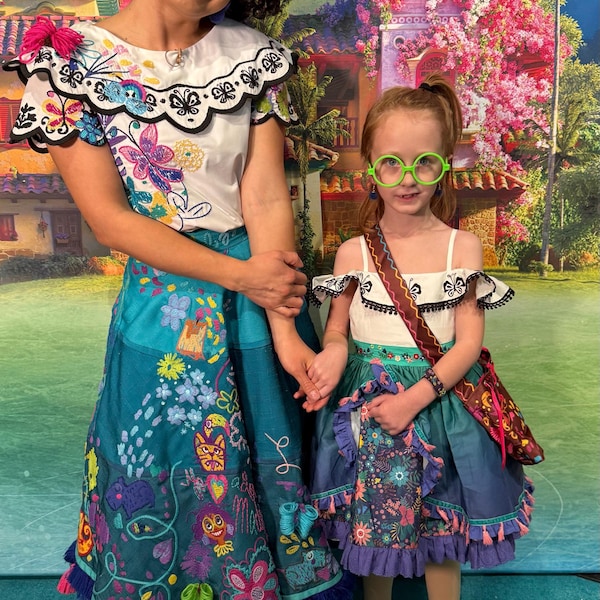 Mirabel Inspired Dress, Mirabel Costume, Encanto Dress, Encanto ...