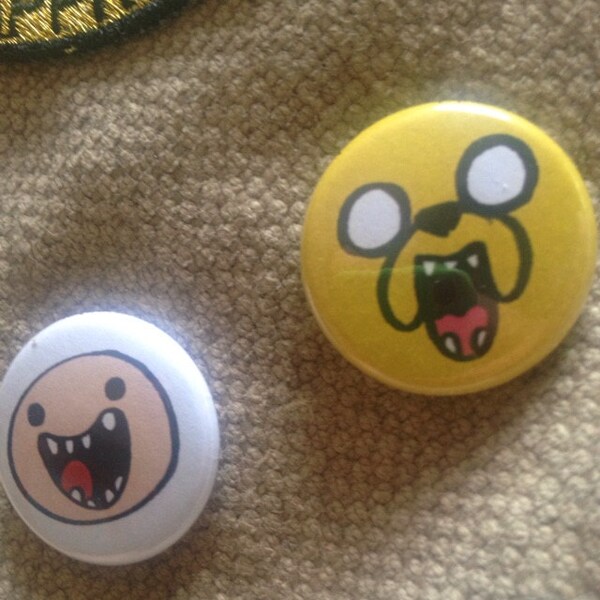 Adventure Time 1 Inch Button - Etsy