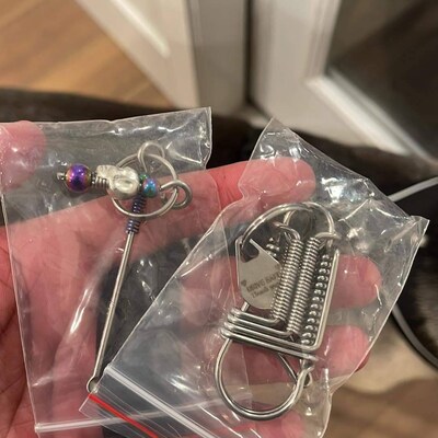 Minimalist Unique Wire Wrapped High Quality Stainless Steel - Etsy