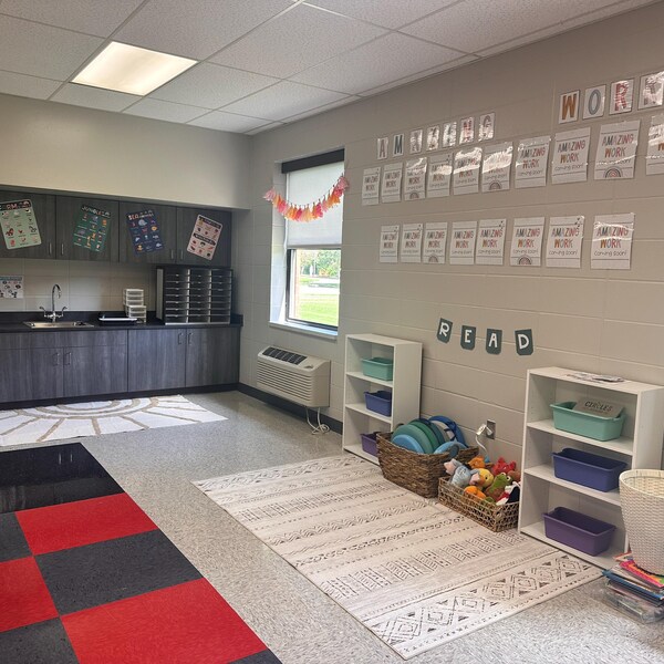 Printable Classroom Borders | Boho Rainbow Bulletin Board Borders ...