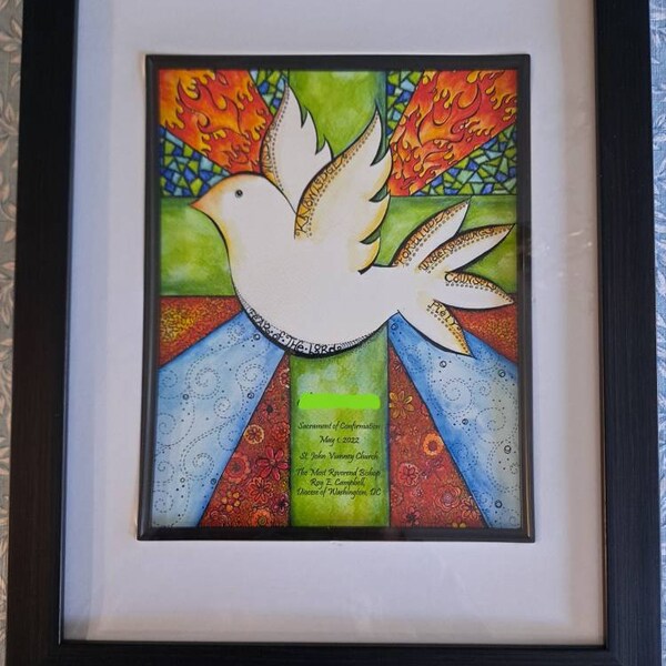 Personalized Confirmation Gift - Gifts of the Spirit - 8x10 Art Print ...