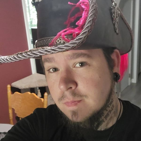 Brown Leather Tooled Tri Corner Pirate Hat - Etsy